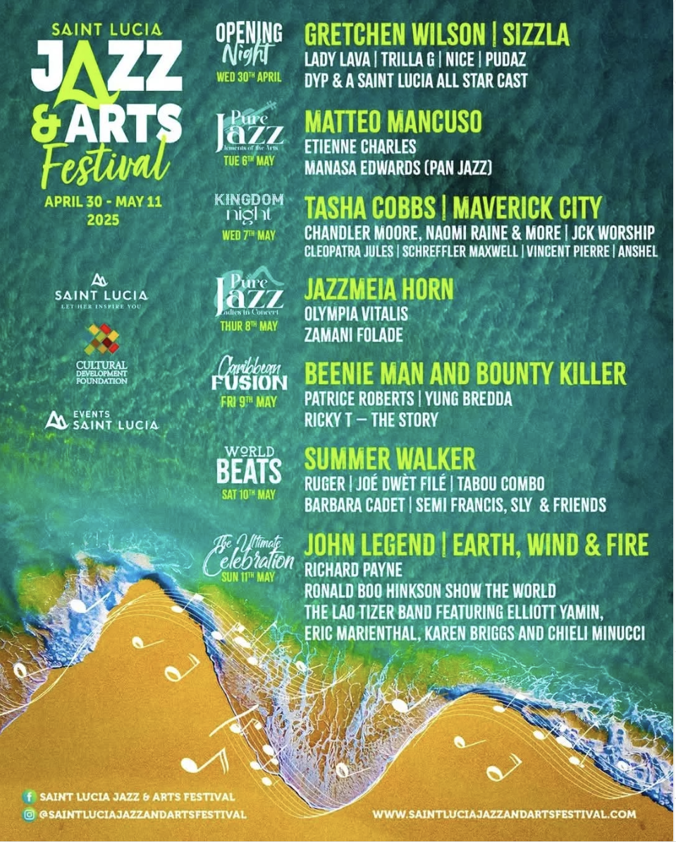 Experience the Best of Saint Lucia’s Jazz & Arts Festival This Year The ...